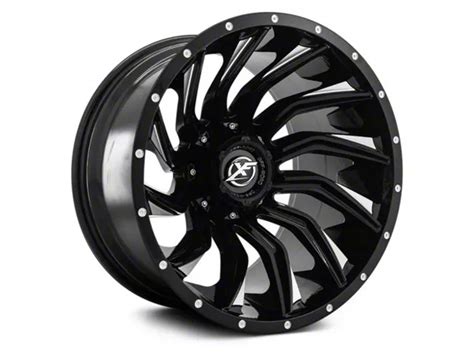 Xf Offroad Toyota 4 Runner Xf 224 Gloss Black Milled 6 Lug Wheel 20x10