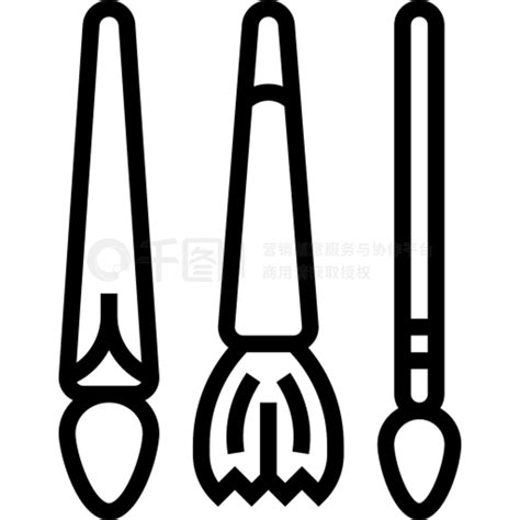 画笔免抠元素 画笔 模板免费下载 Svg格式 512像素 编号52425117 千图网