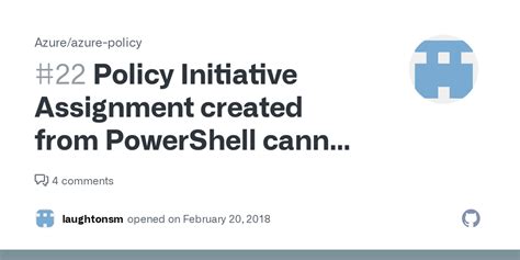 Policy Initiative Assignment Created From Powershell Cannot Be Edited In The Portal · Issue 22