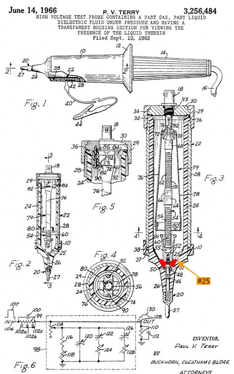 Tektronix P 6015 초고압 프로브와 프레온 가스 빈티지 오디오 콘텐츠와 판매 오디오퍼브