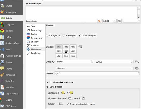 can i manually move labels in qgis 3 on a wfs layer stack overflow