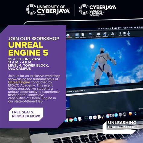 Workshop Unreal Engine University Of Cyberjaya