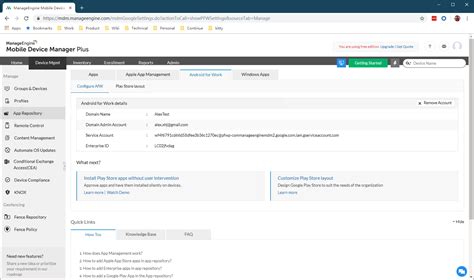 Push And Configure Splashtop Streamer With Manageengine And Android For Work Splashtop