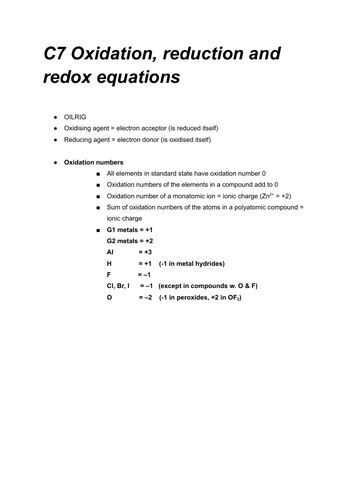 Aqa Alevel A Specification Written Physical Chemistry Notes Teaching Resources