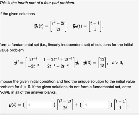 Solved This Is The Fourth Part Of A Four Part Problem If