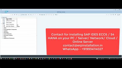 How To Add Sap Tcodes In Sap Favourites Menu Whatsapp 919934114027