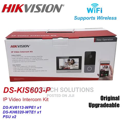 Hikvision Ds Kis605 Ip Video Intercom Kit In Central Division Security And Surveillance