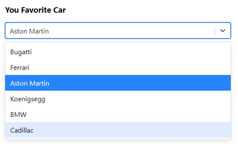 React 17 Dropdown With Single Or Multiple Select Box Using React Select