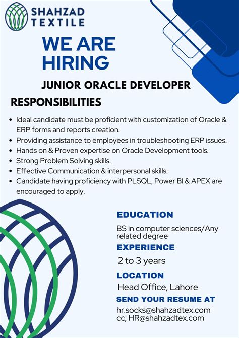 Looking Forward To Hire Oracle Developer On Urgent Basis Please Share