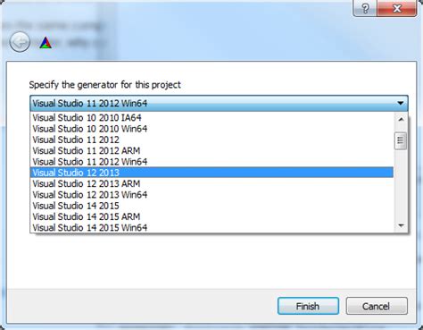 Visual Studio 2013 And Cmake Stack Overflow