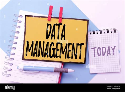 Text Caption Presenting Data Management Business Showcase The Practice