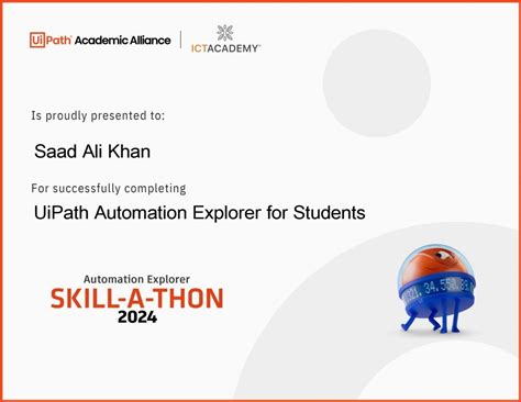 Saad Ali Khan On Linkedin Skillathon Automation Learningjourney