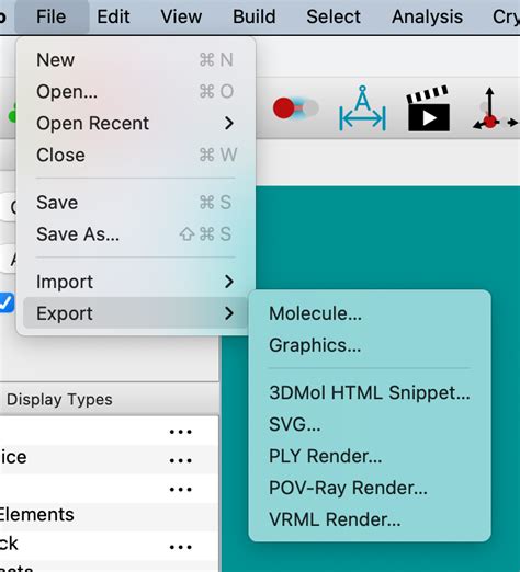Get Export As Ply In The Export Menu Support Avogadro Discussion