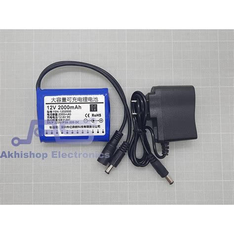 Jual Portable Power Supply For Arduino 12v 2000mah Arduino Battery