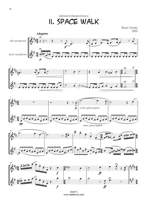 Saxophone Duets Reed Music