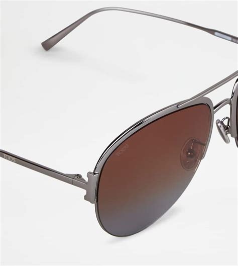 Woman 그레이 파일럿 선글라스 Xow03126018agjpzb600 Tods