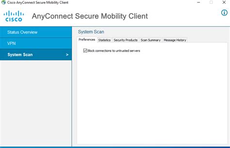 How To Hide Ac Profile Settingblock Connections To Untrusted Servers