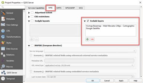 Configuring Layers Pozi Web GIS Online Map