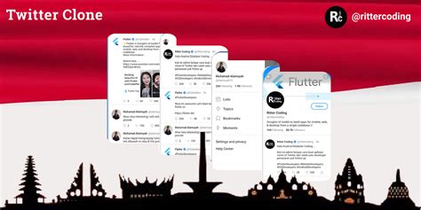 Twitter Clone App Flutter Indonesia By Muhamad Alamsyah Ritter Coding Medium