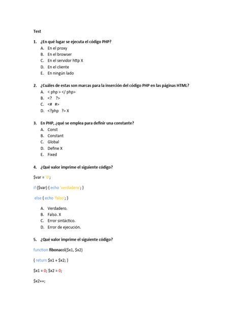 Test Php Candidato Pdf Sql Php