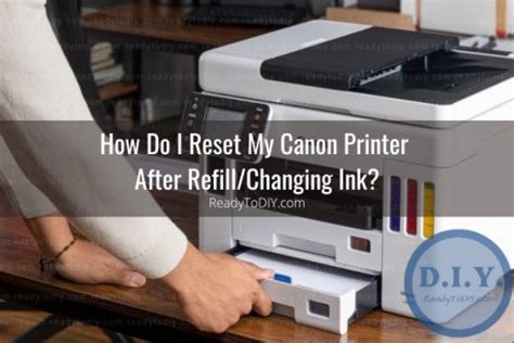 How To Reset Canon Printer Ready To DIY