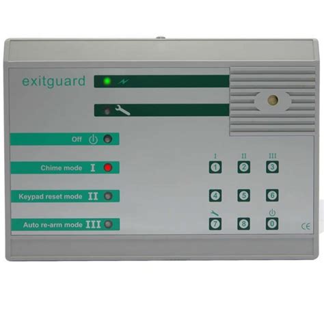 Exitguard Door Alarm With Integral Keypad Control By Hoyles Electronic Developments