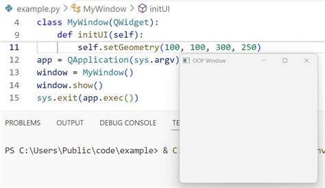 Create A Basic Window In Pyqt