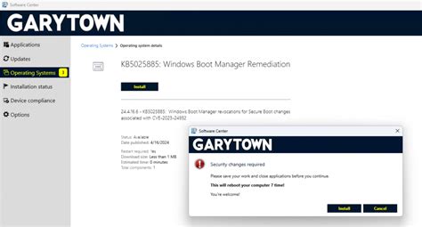 Configmgr Task Sequence Kb5025885 How To Manage The Windows Boot Manager Revocations For