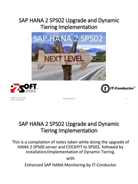 sap hana 2 sps02 upgrade and dynamic tiering implementation pdf
