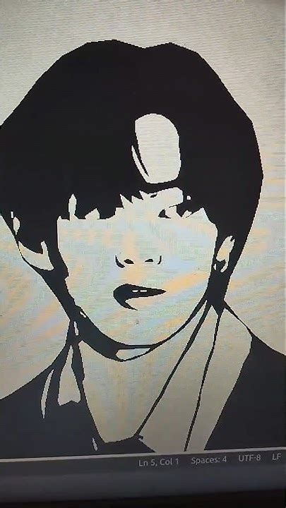 Bts V Python Turtle Art Python Youtube