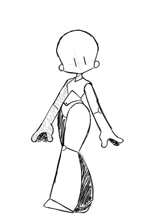 Cute Body Base Drawing Visual Art Drawing