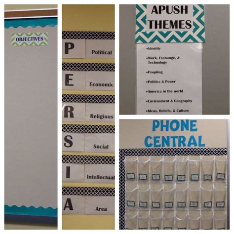 Apush Classroom Organization Ideas