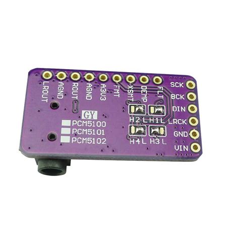 Hiletgo Pcm5102 I2s Iis Lossless Digital Audio Dac Decoder Module
