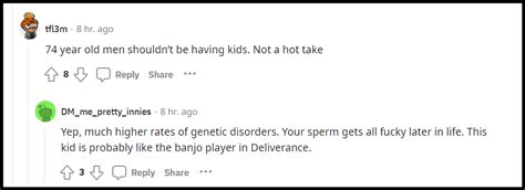 Your Sperm Gets All Fucky Later In Life Rbrandnewsentence