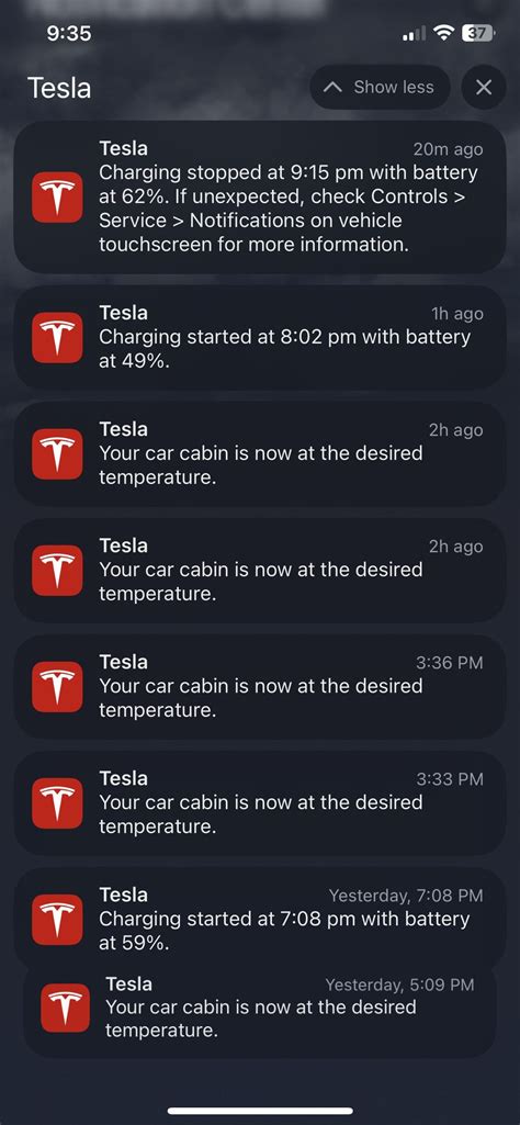 App Says That Charging Stopped But The Car Is Still Charging Fine Also No Notifications In The