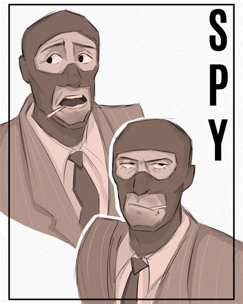 Art By Me Sugarwick Tf2 Spy Fan Work Abigail Owen On Artstation At
