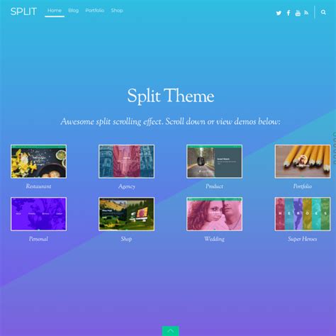 Download Themify Split Wordpress Theme 768 Getmythemes