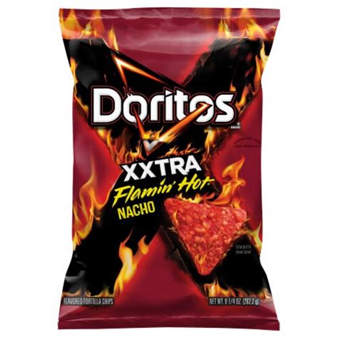 Doritos® Xxtra Flamin Hot® Nacho Flavored Tortilla Chips 925 Oz