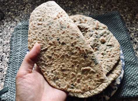 Super Soft Spinach Flatbread Recipe Episode 420 Baking With Eda