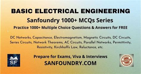 Basic Electrical Engineering Questions And Answers Sanfoundry