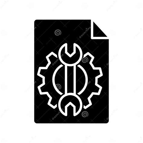 Technical Documentation Icon Vector Manual Illustration Sign