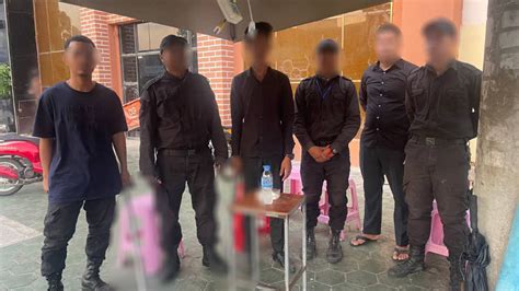 西港某赌场保安对外国人施暴，被警方逮捕！ Tnaot