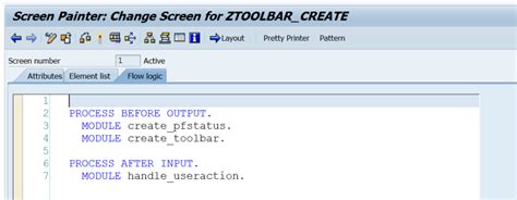 Toolbar Buttons Using Cl Gui Toolbar Sapcodes