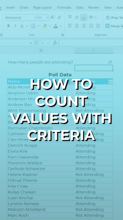 How To Calculate Rows With Countif Rebekah Oster Posted On The Topic Linkedin