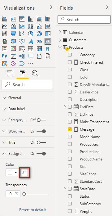 tutorial how to hide columns with no data in power bi