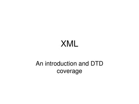 PPT XML PowerPoint Presentation Free Download ID