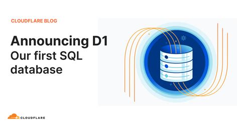 announcing d1 our first sql database