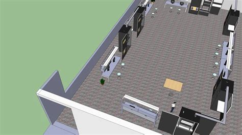 Networking Training Lab 3d Warehouse