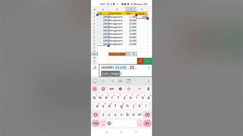 How To Use Sumif Function In Excel L Excel Beginners Tutorial L Exceltutorial Howto Youtube
