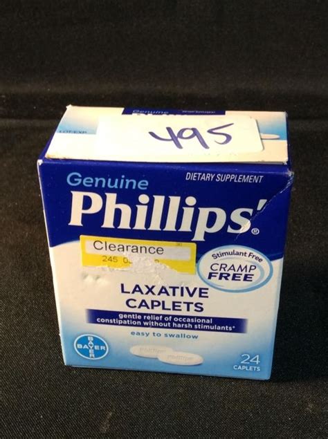 Phillips Laxative Tablets Capsules